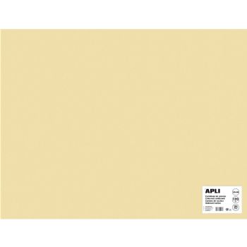Apli karton 50x65cm 170g creme 25ark