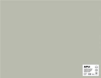 Apli karton 50x65cm 170g grå 25ark